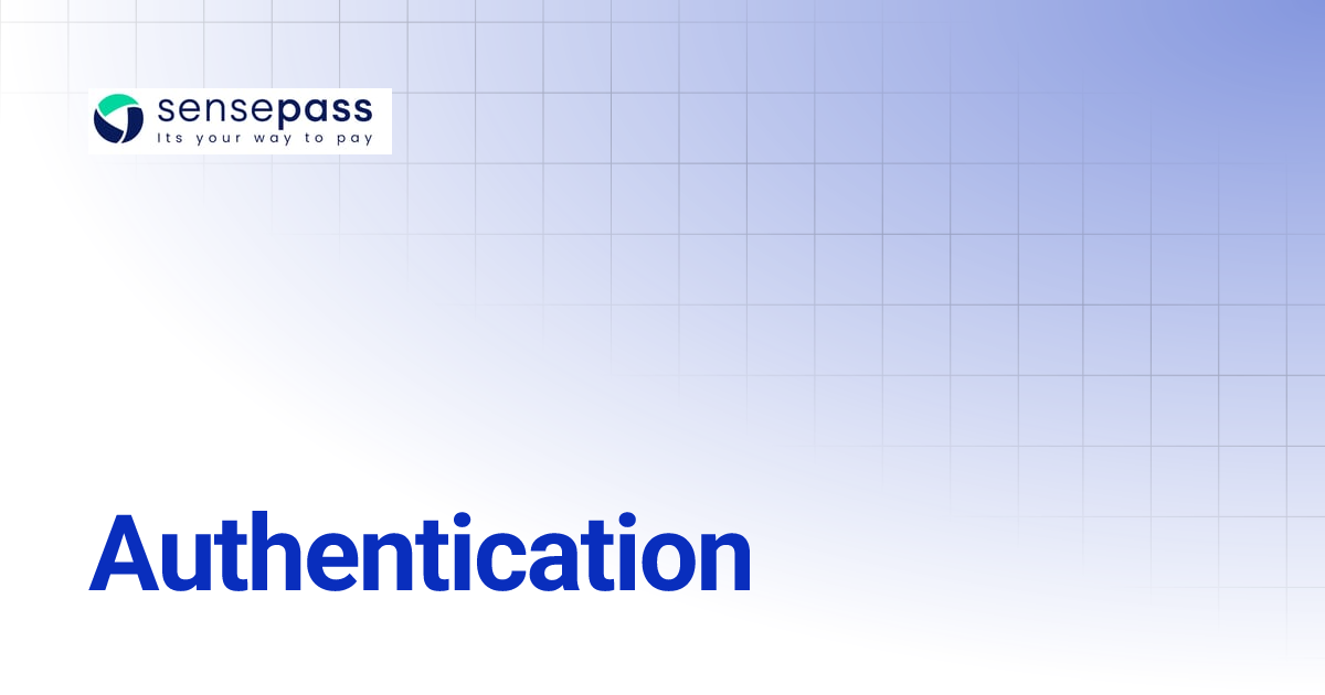 Authentication | SensePass